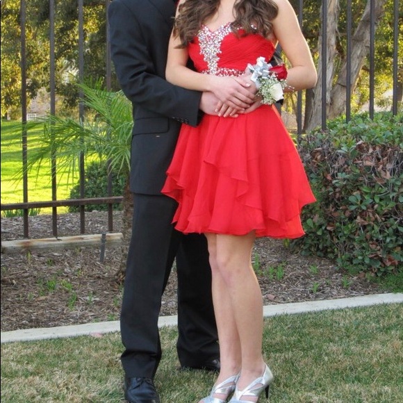Cinderella | Dresses | Red Homecoming Dress | Poshmark